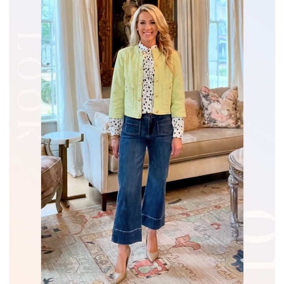 CAbi | Pants & Jumpsuits | New Cabi 588 Lido Crop Jean | Poshmark